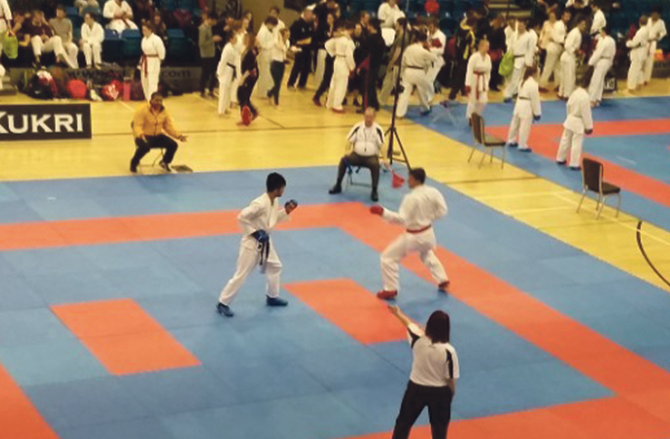Karate take to the mat - The Courier Online