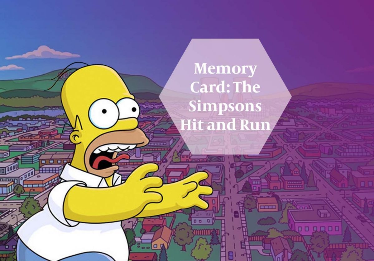Memory Card: The Simpsons Hit and Run - The Courier Online