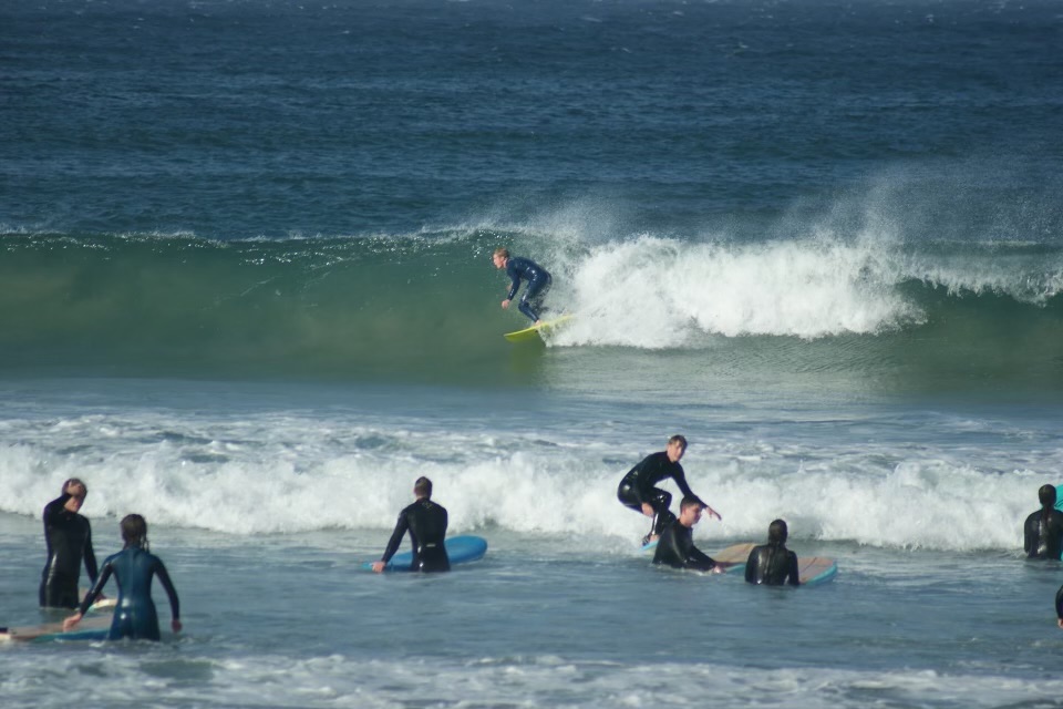 Newcastle Surf Club ride waves in Newquay - The Courier Online